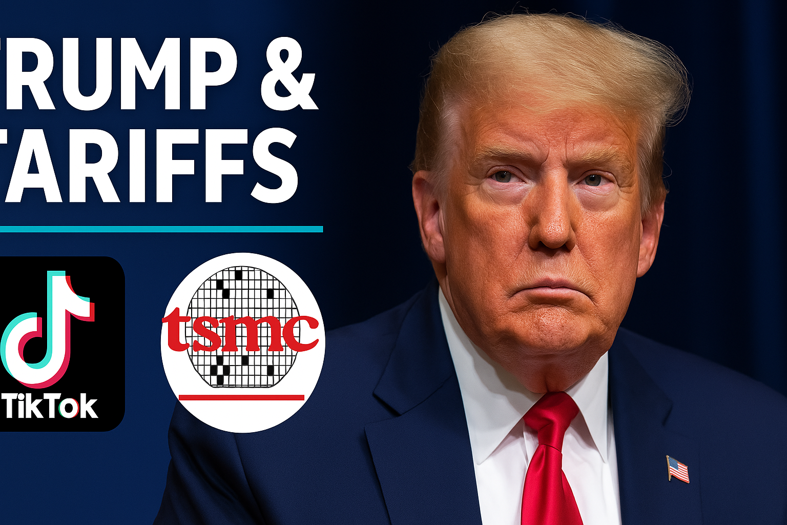 Trump & Tariffs: Leverage on TikTok Deal, TSMC Chips | TechFyle